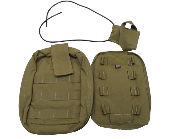 RARE OLDGEN DIAMONDBACK/BATTLELAB USMC COYOTE BROWN IFAK RIP-AWAY MOLL ...