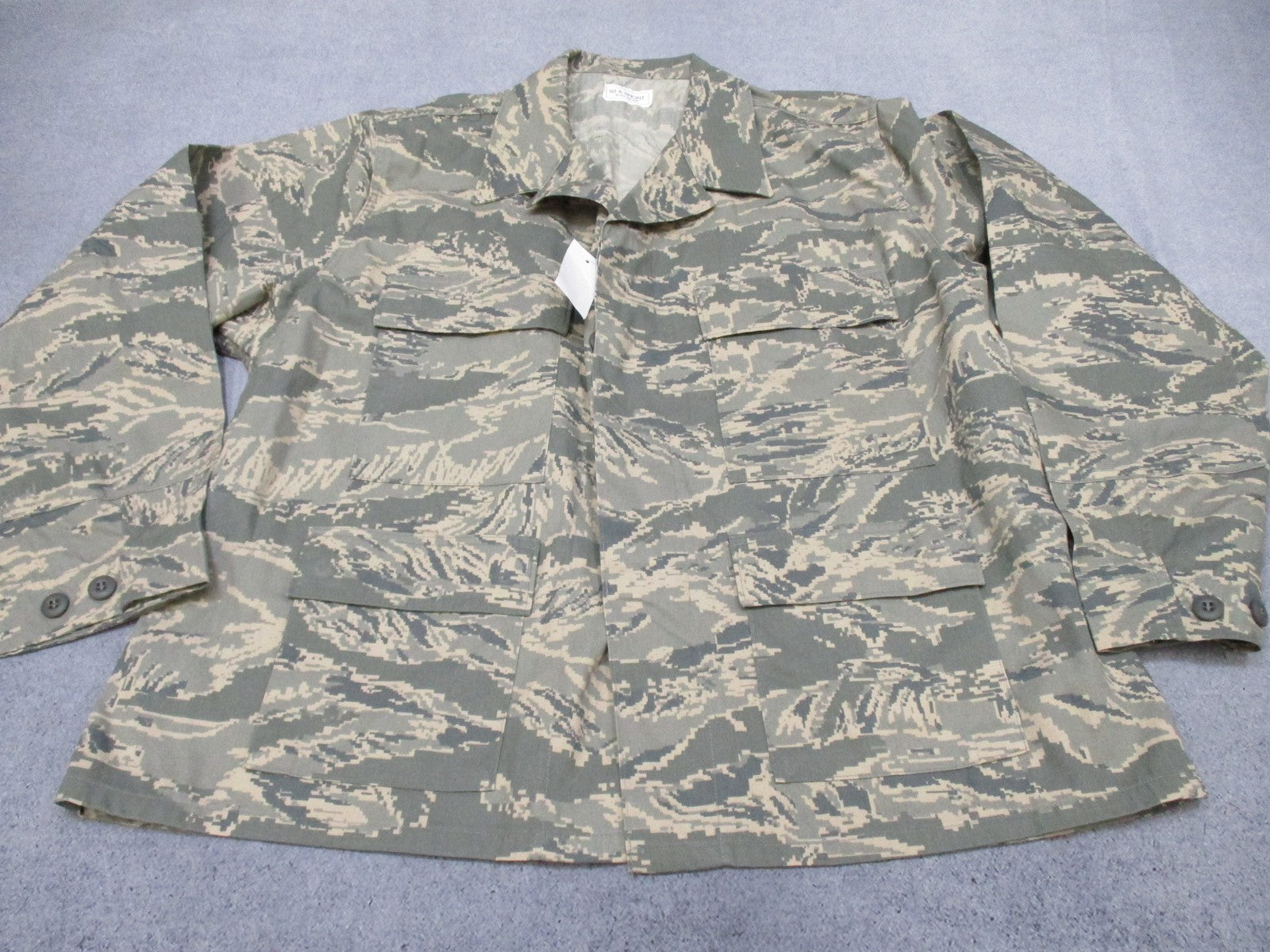 US Air Force Utility Coat ACU Camo Pattern Airman ABDU Tigerstripe Dig ...