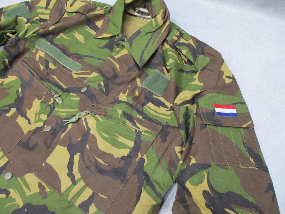 Dutch Army DPM Camo Field Shirt Jacket KL Seyntex Large Long Military ...