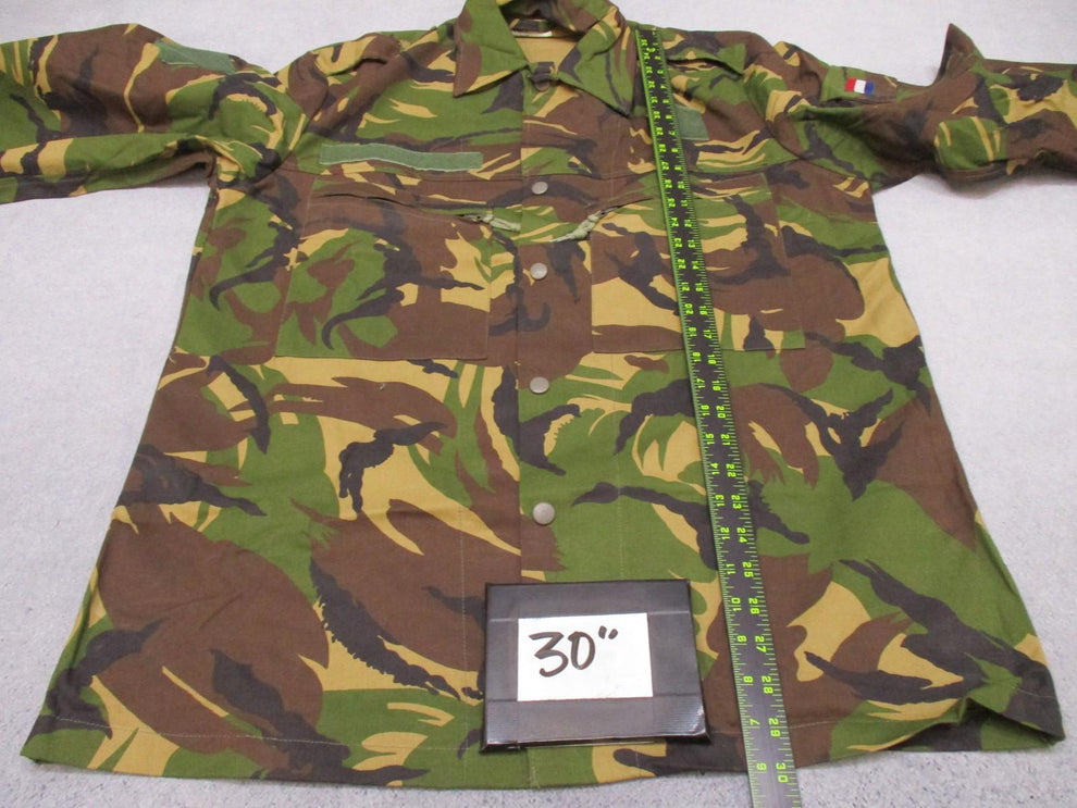 Dutch Army DPM Camo Field Shirt Jacket KL Seyntex Large Long Military ...